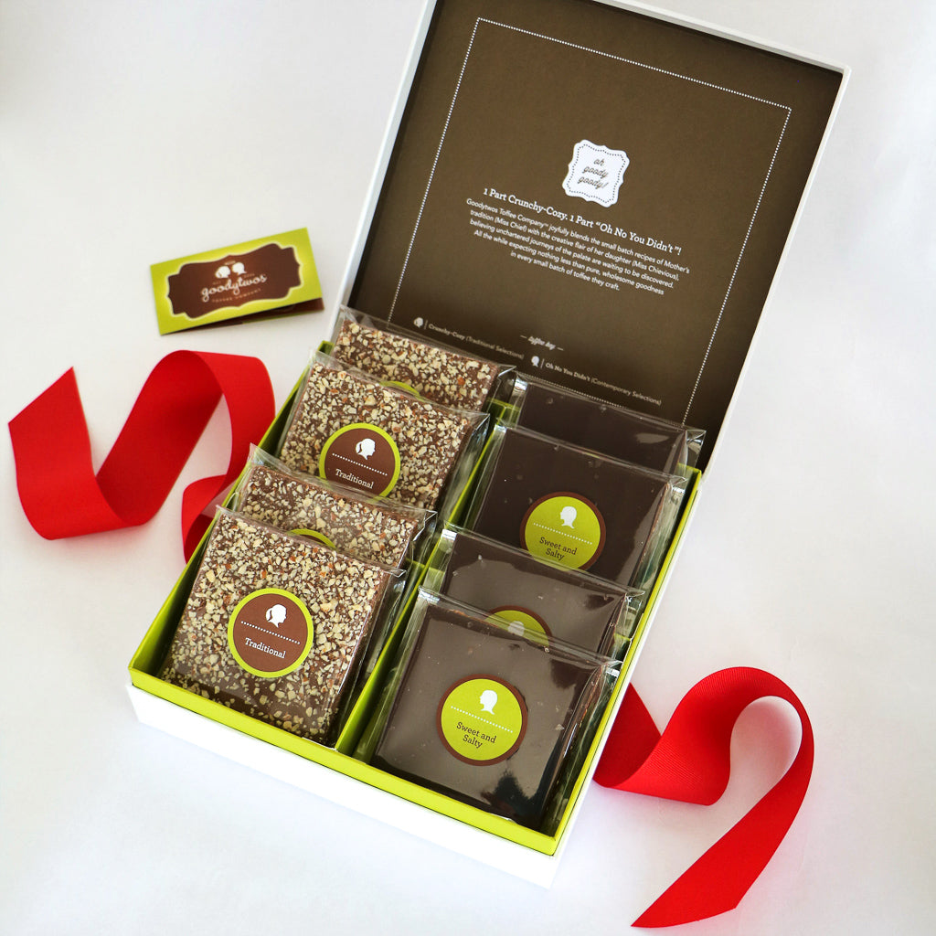 8-piece Goody Gift Box – Goodytwos Toffee Company